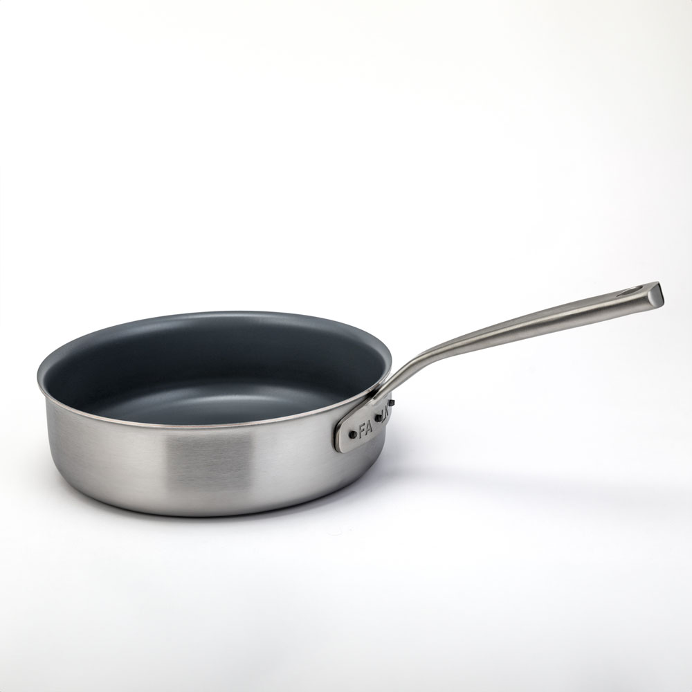 Sauté Pan 24cm - Sauté Pan - FALK Bistro Series - FALK copper cookware