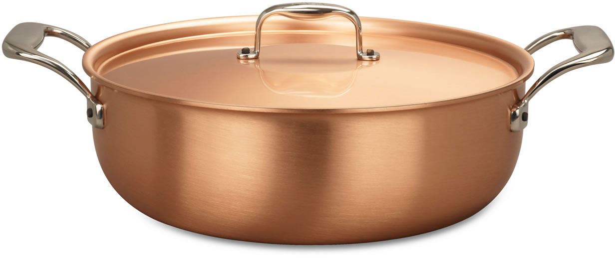 Stew Pan 28cm - Stew Pan - FALK Signature series - FALK copper cookware